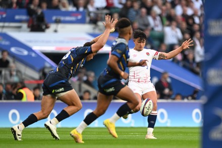 Owen Farrell England Kicks Conversion Twickenham Editorial Stock Photo ...