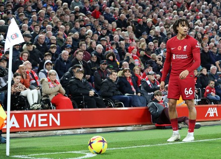 Trent Alexanderarnold Liverpool Takes Corner Kick Editorial Stock Photo ...