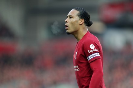Virgil Van Dijk Liverpool Wears Captains Editorial Stock Photo - Stock ...