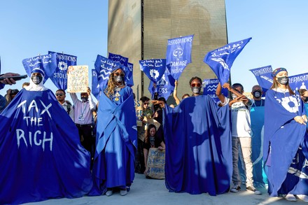Activists Protest Demanding Loss Damage Reparations Editorial Stock ...
