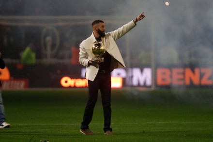 Karim Benzema Real Madrid Shows Golden Editorial Stock Photo - Stock ...