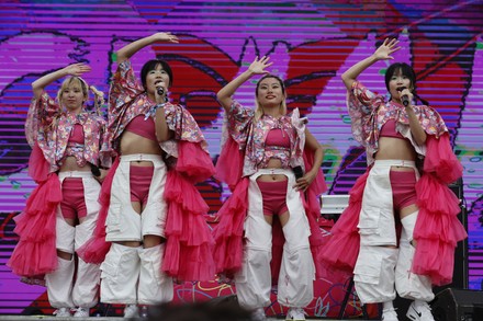 Japanese Rock Band Chai Performs During Editorial Stock Photo - Stock ...