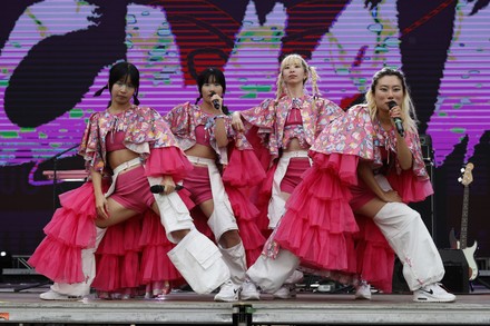 Japanese Rock Band Chai Performs During Editorial Stock Photo - Stock ...