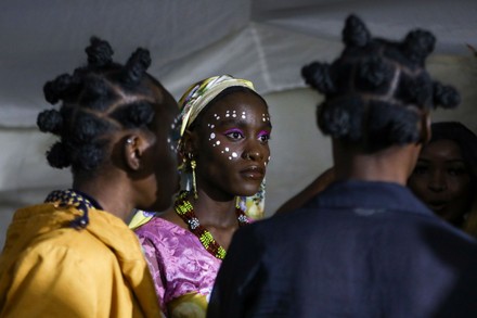 Local Kenyan Fashion Designers Models Backstage Editorial Stock Photo ...
