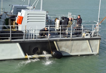 Border Force Cutters Sail Ramsgate Harbour Editorial Stock Photo ...