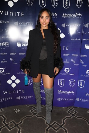 Sassi Falette Wife Simon Falette Attending Editorial Stock Photo ...