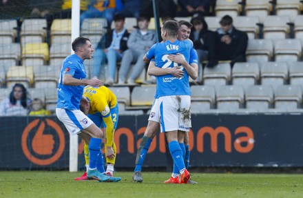 Goal Celebrations Darren Oldaker Chesterfield During Editorial Stock ...