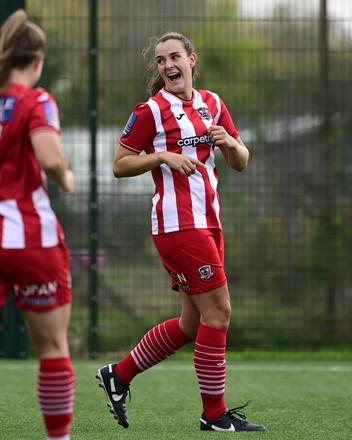 Goal Celebrations Emily Toogood Exeter City Editorial Stock Photo ...