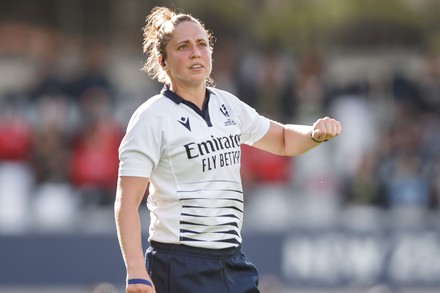 Referee Sara Cox Action During Womens Editorial Stock Photo - Stock ...