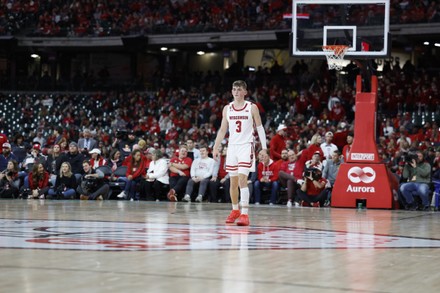 Wisconsin Badgers Guard Connor Essegian 3 Editorial Stock Photo - Stock ...