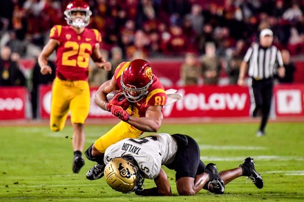 Los Angeles Ca Trojans Wide Receiver Editorial Stock Photo - Stock ...