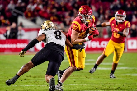 Los Angeles Ca Trojans Wide Receiver Editorial Stock Photo - Stock ...