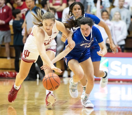 Indiana Hoosiers Forward Lilly Meister L Editorial Stock Photo - Stock ...