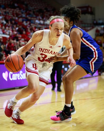 Indiana Hoosiers Forward Lilly Meister 52 Editorial Stock Photo - Stock ...