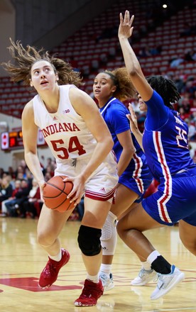 Indiana Hoosiers Forward Mackenzie Holmes 54 Editorial Stock Photo ...