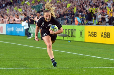 Nzs Renee Holmes Scores Disallowed Try Editorial Stock Photo - Stock ...
