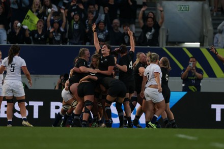 New Zealand Black Ferns Scoring Their Editorial Stock Photo - Stock ...