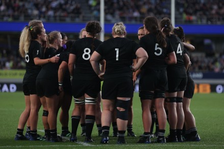 New Zealand Black Ferns Team Huddle Editorial Stock Photo - Stock Image ...