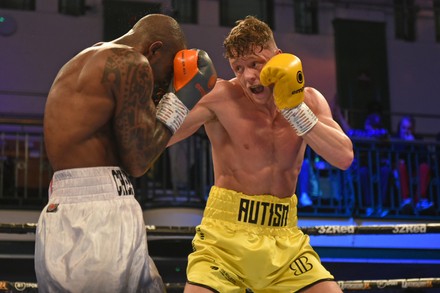 Carl Fail Yellow Shorts Defeats Dwain Editorial Stock Photo - Stock ...