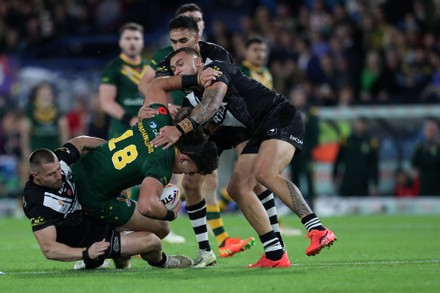 Tino Faasuamaleaui Australia Tackled During 2021 Editorial Stock Photo ...