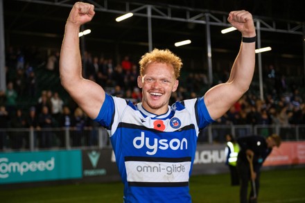 Miles Reid Bath Rugby Celebrates Victory Editorial Stock Photo - Stock ...