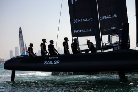 Australias Sailgp Team Action During Dubai Editorial Stock Photo ...
