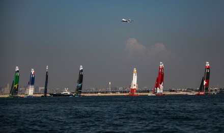 Competitors Action During Dubai Sail Grand Editorial Stock Photo ...