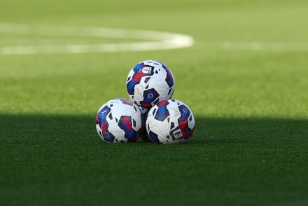 Stack Puma Match Balls During Efl Editorial Stock Photo - Stock Image ...