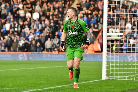 Jordan Pickford 1 Everton During Premier Editorial Stock Photo - Stock ...
