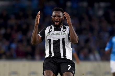 Isaac Success Udinese Calcio Looks Dejected Editorial Stock Photo ...