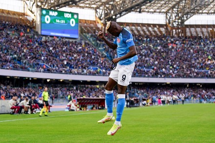 Victor Osimhen Ssc Napoli Celebrates After Editorial Stock Photo ...