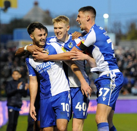 Aaron Collins Bristol Rovers Celebrates Scoring Editorial Stock Photo ...