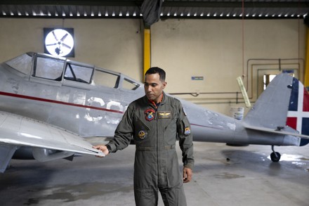 Pilot Colonel Mario Rivas Poses Next Editorial Stock Photo - Stock ...
