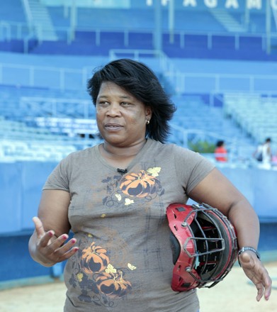Janet Moreno Baseball Referee Cuba Speaks Editorial Stock Photo - Stock ...