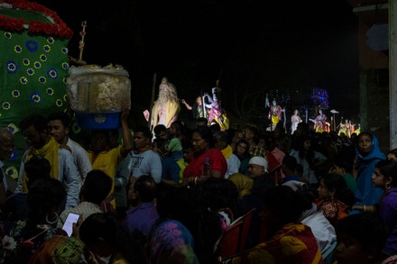 Kunjavnga Fourthday Celebration Raas Festival Only Editorial Stock ...