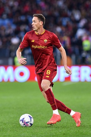 Nemanja Matic Roma During Serie Match Editorial Stock Photo - Stock ...