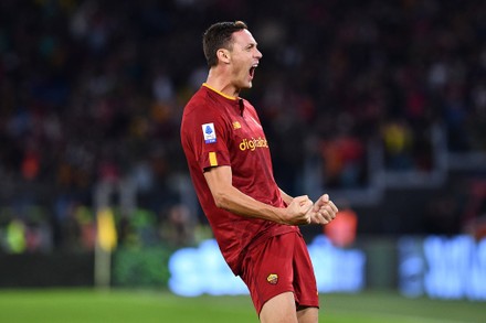 Nemanja Matic Roma During Serie Match Editorial Stock Photo - Stock ...