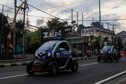 Electric Vehicles Ev Police Cars Patrol Editorial Stock Photo - Stock ...