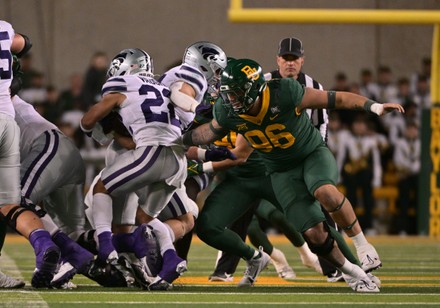Baylor Bears Defensive Lineman Cole Maxwell Editorial Stock Photo ...