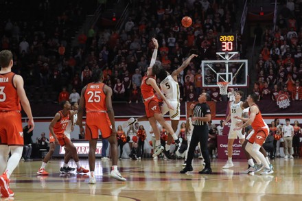 Virginia Tech Hokies Forward Grant Basile Editorial Stock Photo - Stock ...