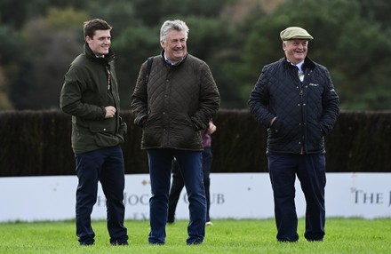 Paul Nicholls Assistant Charlie Davies Withtrainer Editorial Stock ...