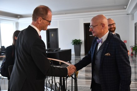 Polish Deputy Senate Speaker Michal Kaminski Editorial Stock Photo ...