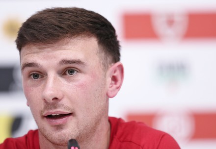 Mark Harris Wales During Press Conference Editorial Stock Photo - Stock ...