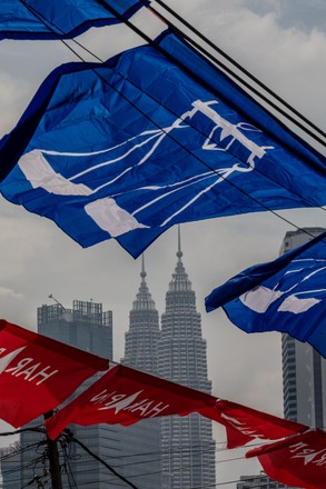 Campaign Flags Barisan Nasional National Front Editorial Stock Photo ...