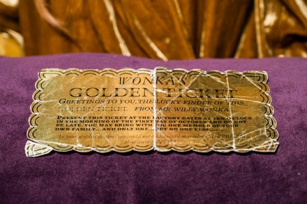 Willy Wonka Chocolate Factory Original Productionmade Editorial Stock ...