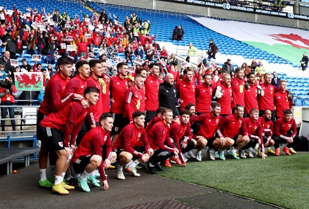 Wales Team Pose Photo Editorial Stock Photo - Stock Image | Shutterstock