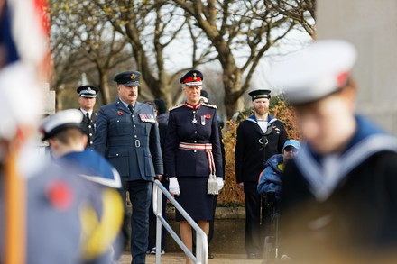 Hm Lord Lieutenant West Glamorgan Louise Editorial Stock Photo - Stock ...