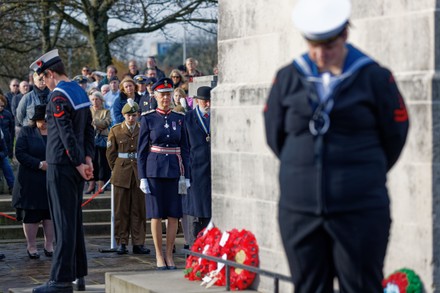 Hm Lord Lieutenant West Glamorgan Louise Editorial Stock Photo - Stock ...