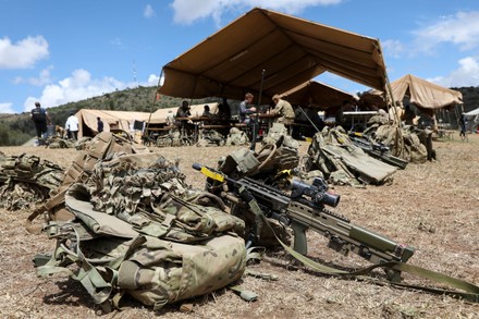 British Soldiers Under British Army Training Editorial Stock Photo ...
