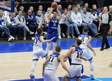 Edon Maxhuni Finland Passes Ball Infront Editorial Stock Photo - Stock ...